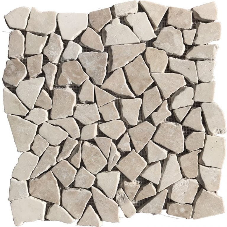 Cappuccino Tumbled Marble Mosaic Pebble PB-04 | Stone Access Inc ...